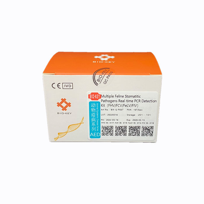FHV Multiplex Feline Cat Test Kit Stomatitis Real Time PCR Detection ...