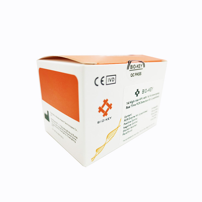 HPV Genotype 2+12 Real Time PCR Detection Kit High Risk 16+18 Medium Risk